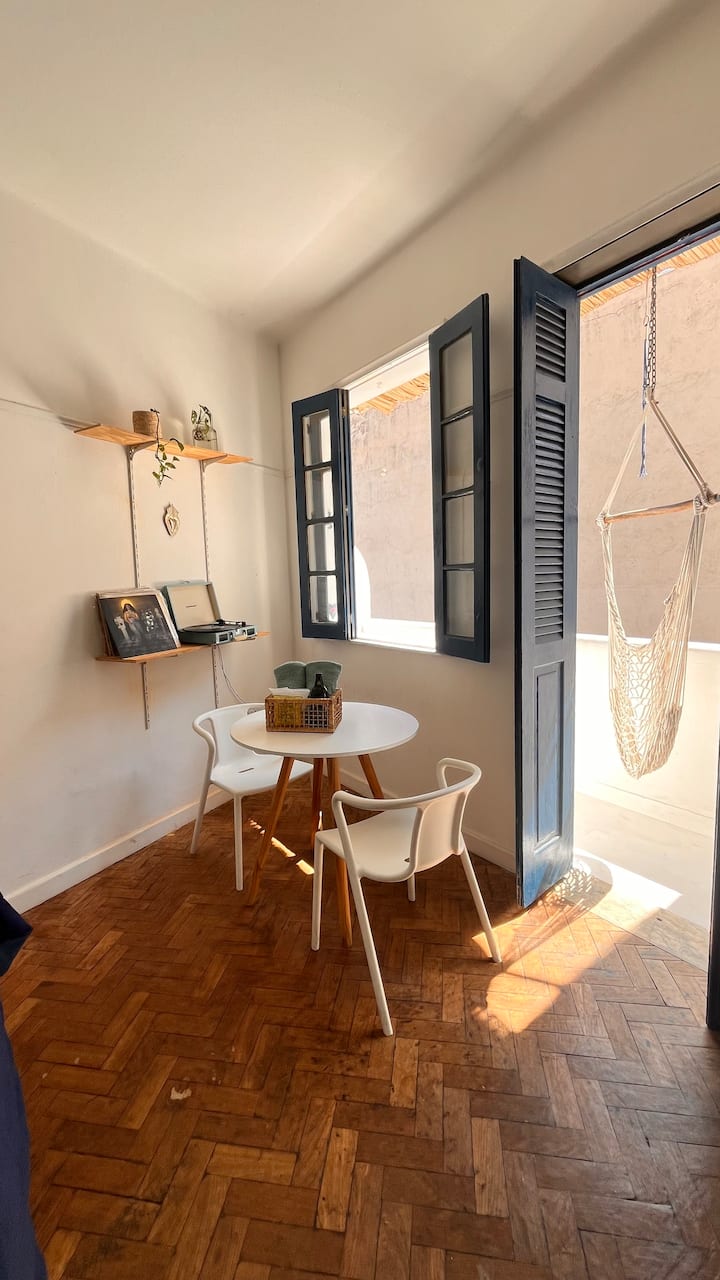 Loft Com Vitrola, Varanda E Rede Na Lapa - Rio de Janeiro