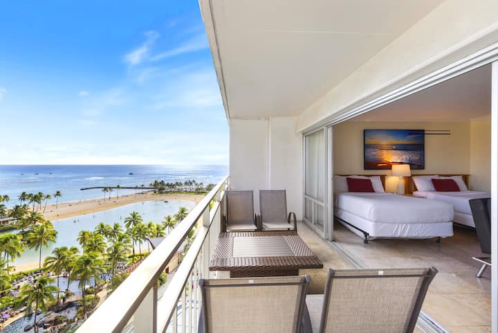 Waikiki Oceanview Friday Fireworks W/free Parking - Honolulu