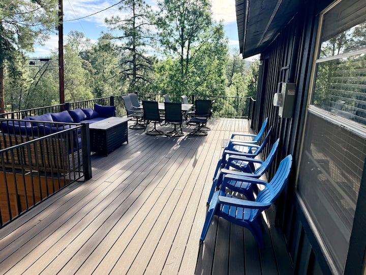 Loop Lodge: Scenic Deck & Cabin Escape - Ruidoso, NM