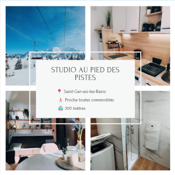 Studio Au Pied Du Mont-blanc - Saint-Gervais-les-Bains