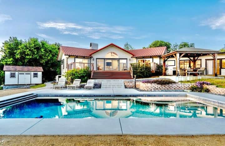 Mountain Retreat, Private Pool+air Hockey+ping Png - Carmel Valley, CA