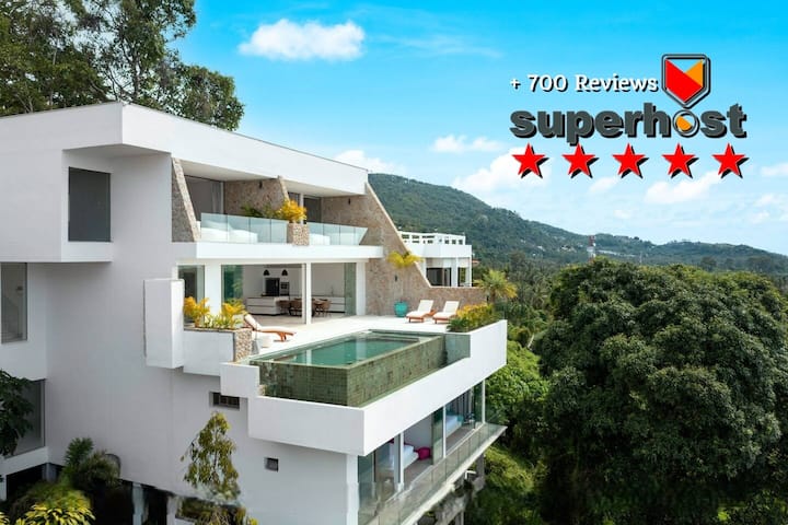 -20% Off! 420 M To The Beach, 180° Amazing Seaview - Ko Pha-ngan