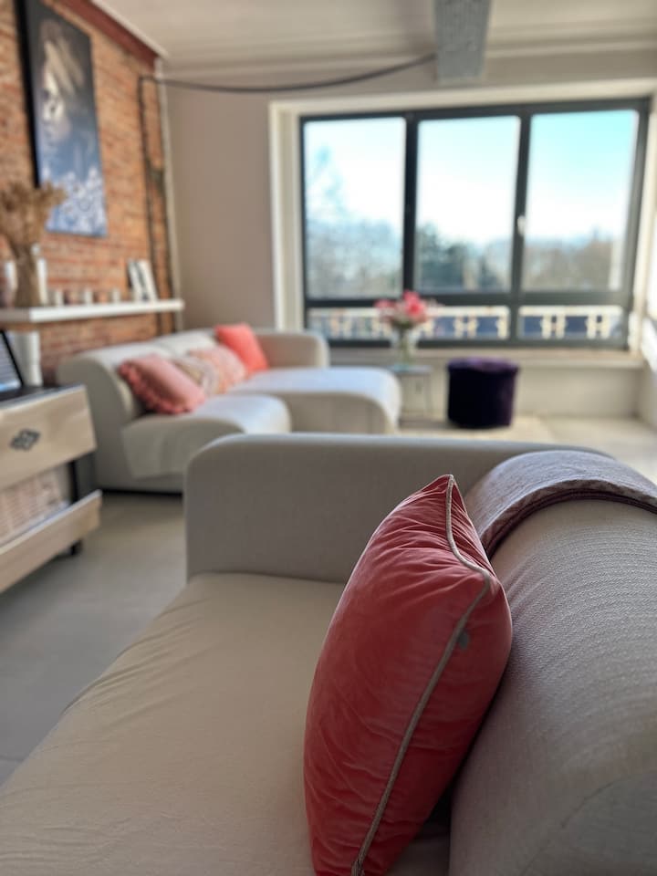 Perfect For Expats - Loftstyle App W/ Easy Parking - Antwerpen