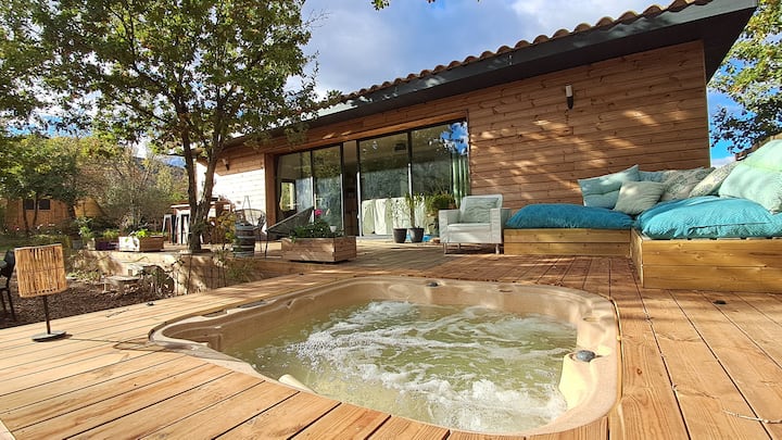 Splendide Villa Dans Un Terrain Arboré De Chênes - Vinça