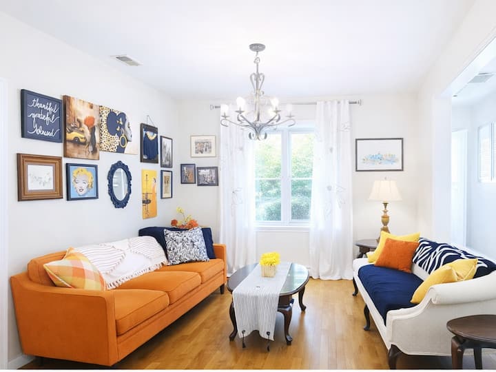 Soulful Boho Retreat | Cozy Rva Living +6 Beds - Richmond, VA