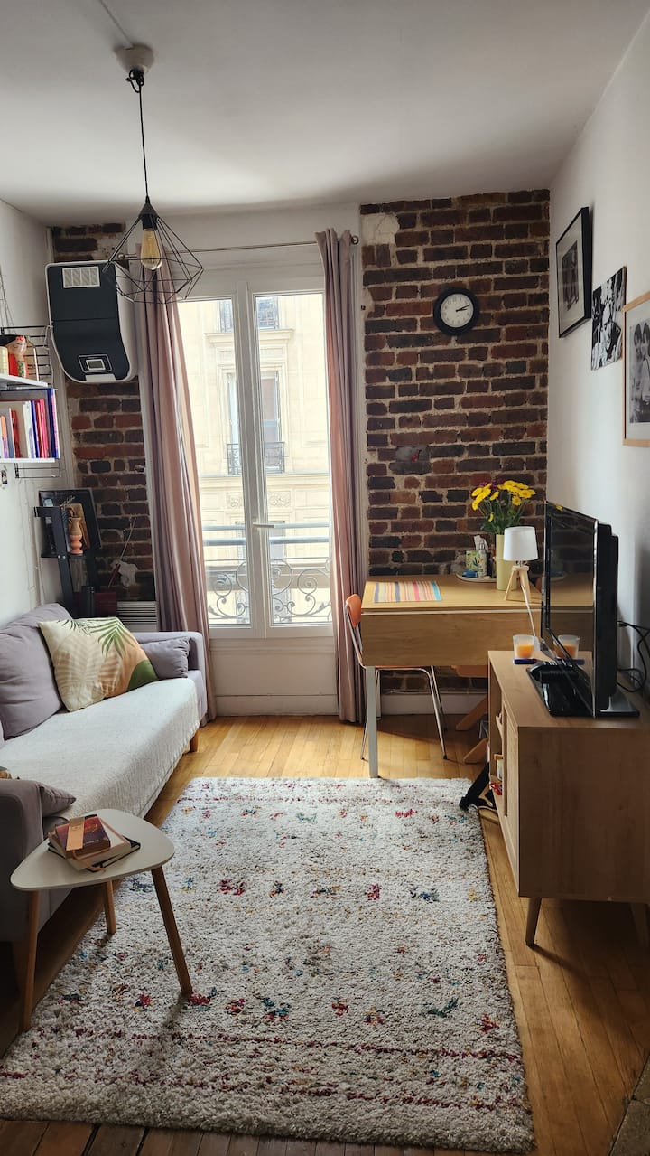 Cocon Cosy 15mn De Montmartre ! - Louvre Museum - Paris