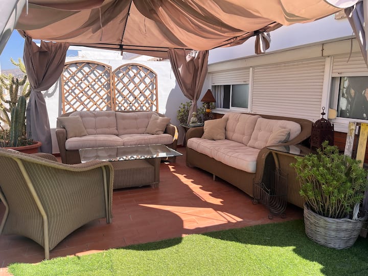 ÁTico Mercado Central Con Gran Terraza Y Barbacoa - Málaga