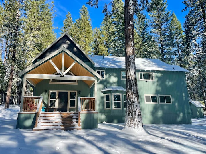 Huge Stylish Cabin Near Snow Resorts And Tahoe - Jasper Lake, Nevada City