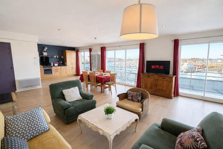 Au Bout Du Port • Balcon & Terrasse - Barfleur