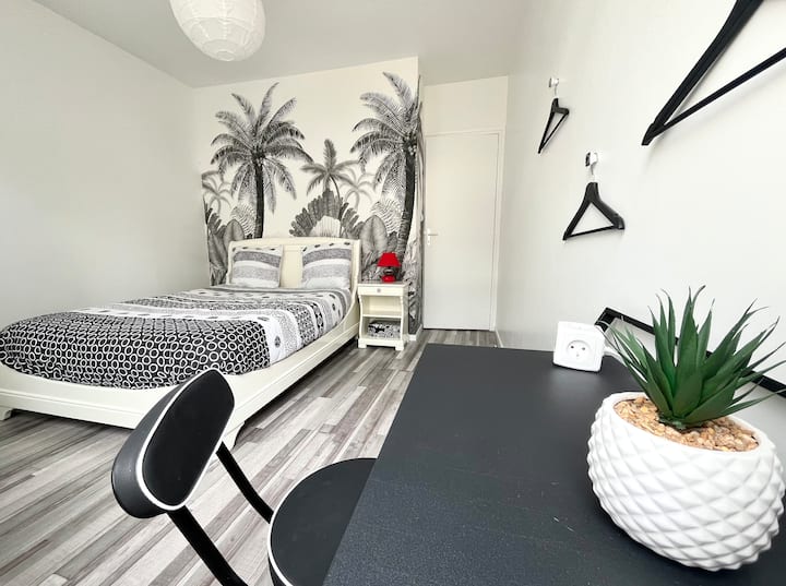 Safari Urbain : Appartement Chaleureux Et Exotique - Montluçon