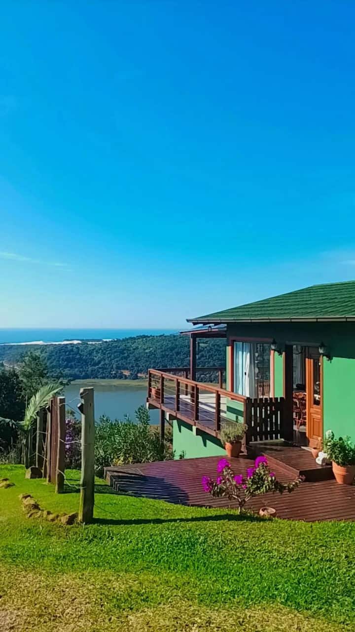 Alohahouse, Refúgio Com Vista Em Meio A Natureza! - Garopaba
