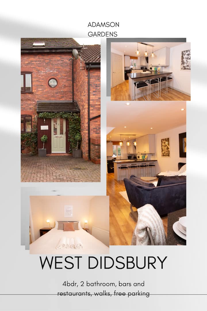 4br, Private Patio, Vibrant Leafy Suburb, Free Pkd - Knutsford