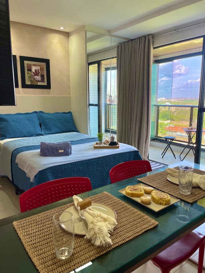 Vista P/ Reserva | Piscina, Academia, Jogos - São Luís