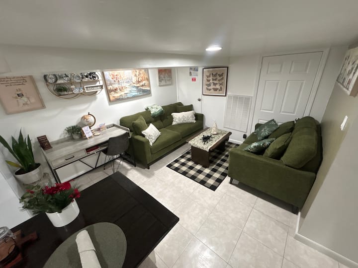 Cozy 2 Bedroom Basement With Living Room Space - Mineola, NY