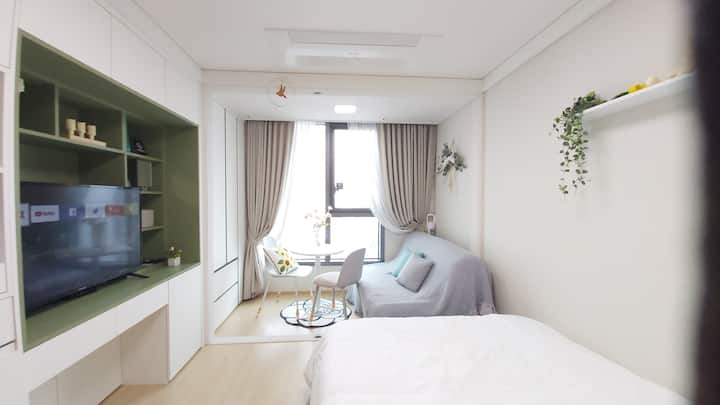 Purifier, Bidet, Laundry&cooking, Gym, Subway 3min - Seoul