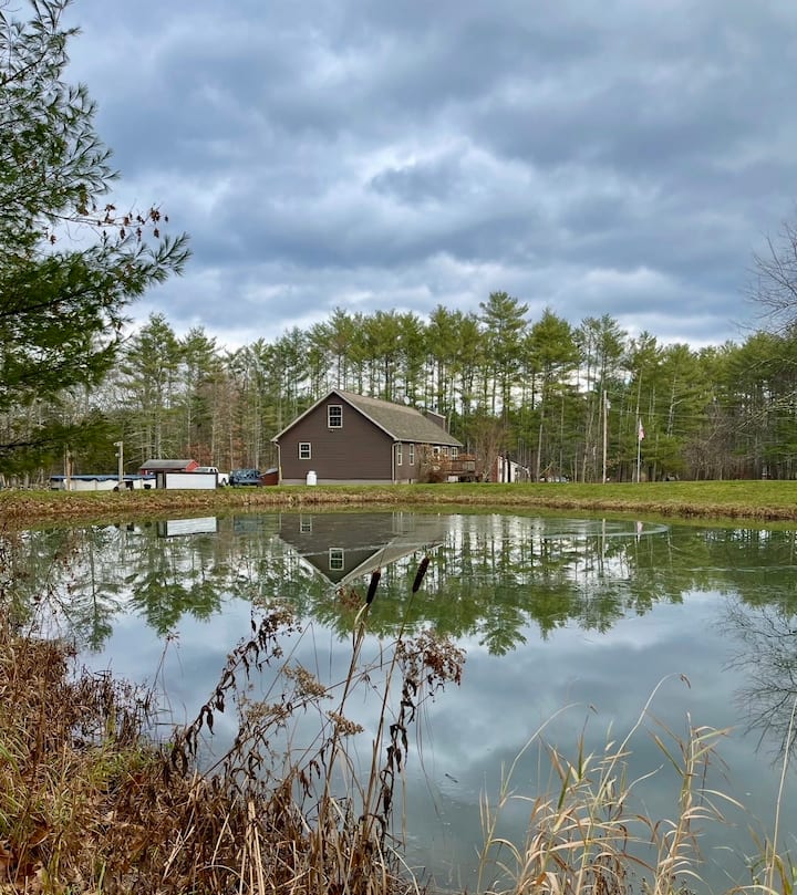 Bear House | Pool, Hot Tub, Pond, Fire Pit - Round Top, NY