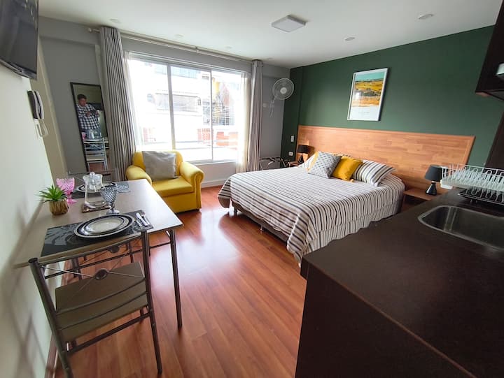 205 Céntrico Apartamento Estudio Con Jacuzzi - Tacna