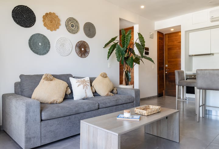 Tgn 2rec/2baños/sofacama/lavadoraysecadora - Playa del Carmen