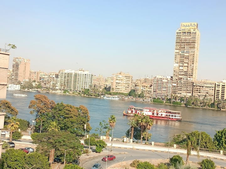 Cairo Giza Over Looking The River Nile - 카이로