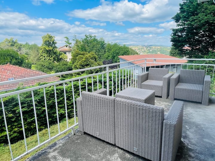 Villa Au Calme Proche Du Centre Avec Parking - Ampuis