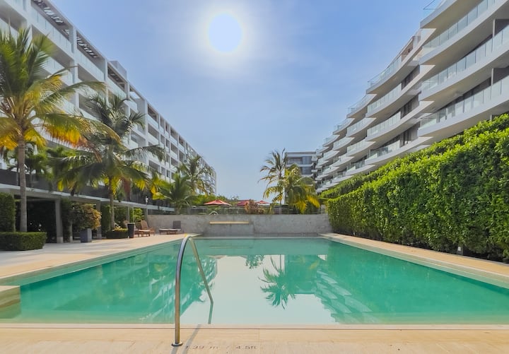 [Frente Al Mar] Exclusivo Resort Con Piscina - Bolivar