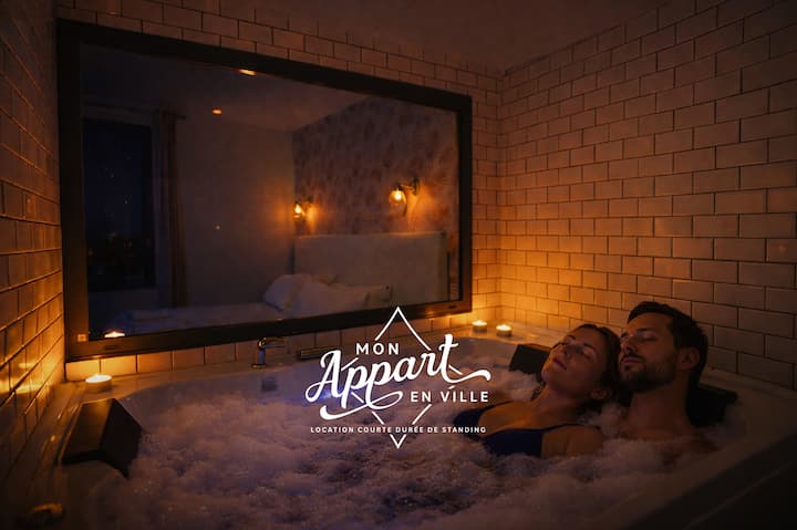 Le Chic & Balnéo - Clim | Ascenseur | Jacuzzi - Périgueux