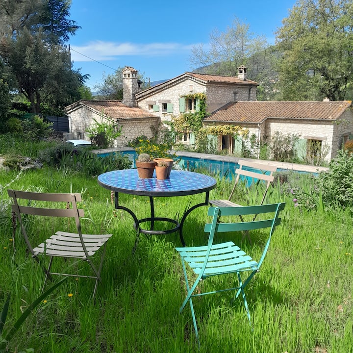 Chambre Indépendante Accès Piscine Jardin Vence - Vence