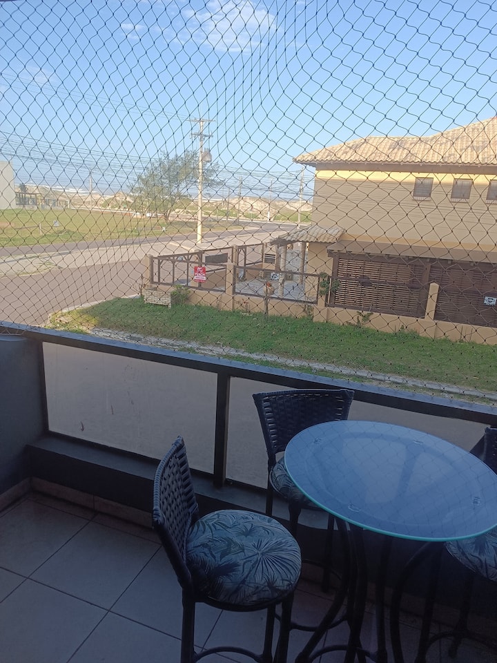 1d Frente Para O Mar C/sacada E Garagem Conerta - Tramandaí