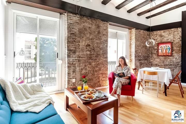 𓇼Céntrico | Transporte Público | Familiar | Cozy - スペイン バレンシア