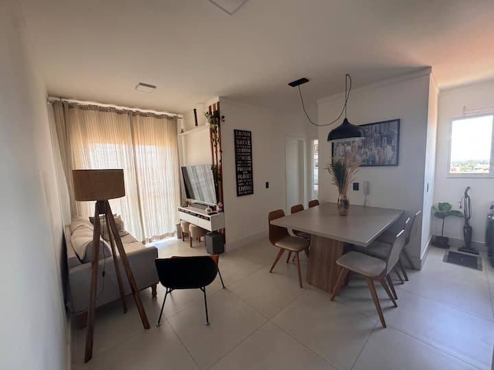 Apartamento Centro Moderno Com Vista Excepcional - Boituva