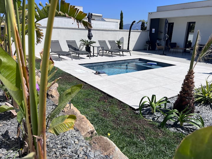 Villa Valentin,2 Chambres Avec Piscine à Calvi - Calvi