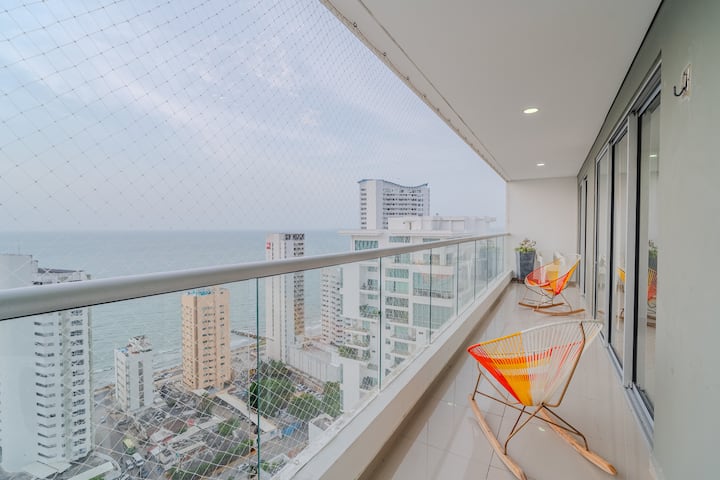 P24 Apartamento Con Vista Al Mar - Cartagena, Kolumbien