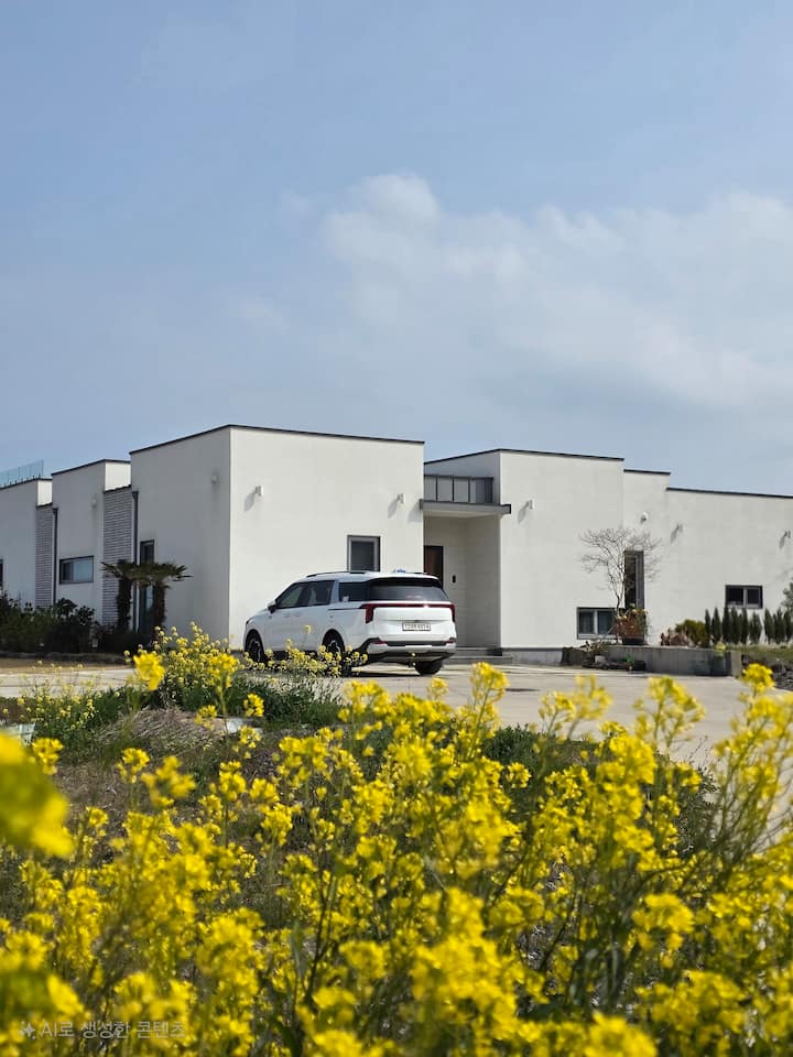 내가 직접
살려고 지은
3대 가족을 위한
대가족 감성숙소 - Jeju-si