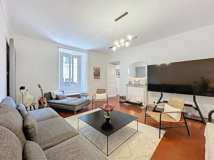 Emplacement  Exceptionnel : Plages/cours Saleya - Nice