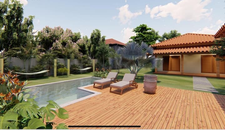 Casa Bacuri O Recanto Do Sossego Em Trancoso Bahia - Trancoso