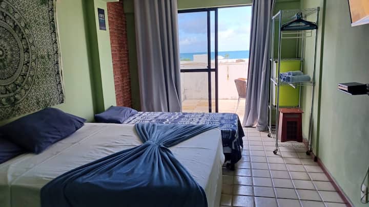 Flat Vip Praia Hotel 309 Sea View Ponta Negra - Natal