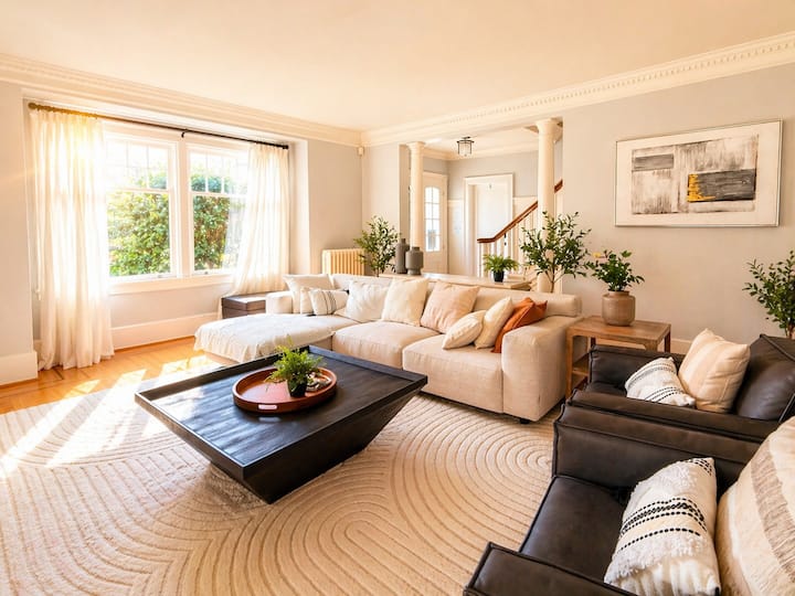 Luxury 5 Br Sleeps 9+ Quiet Stay Mins To Dt - Richmond