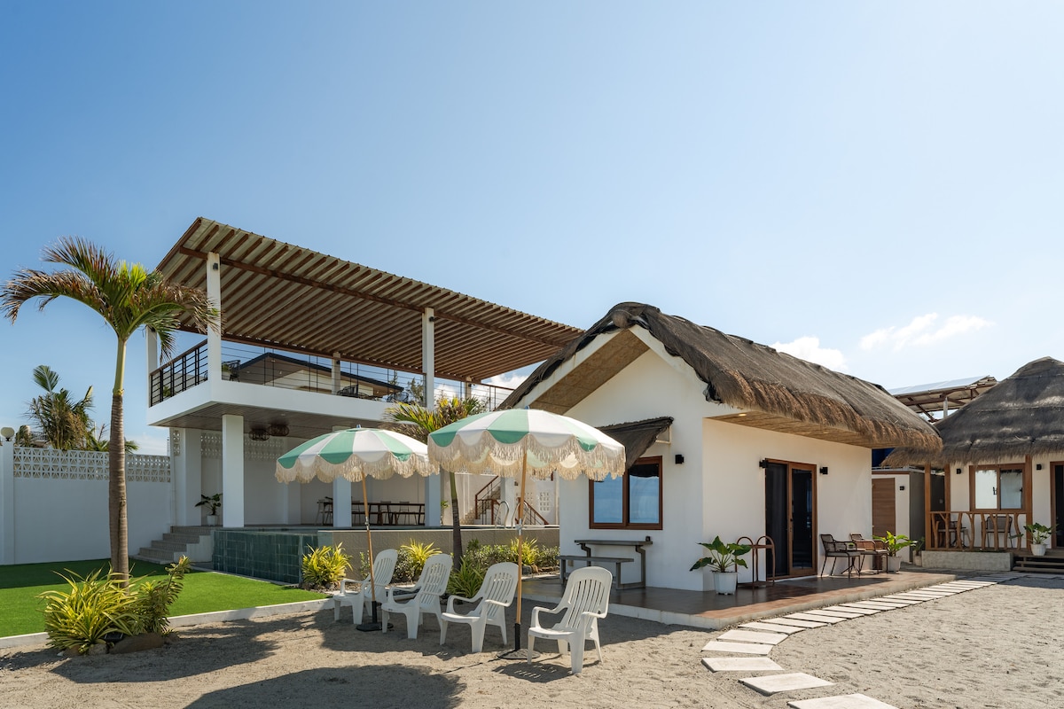 Balay Angkan Beachfront Villas Zambales w/ pool - Houses for Rent in ...