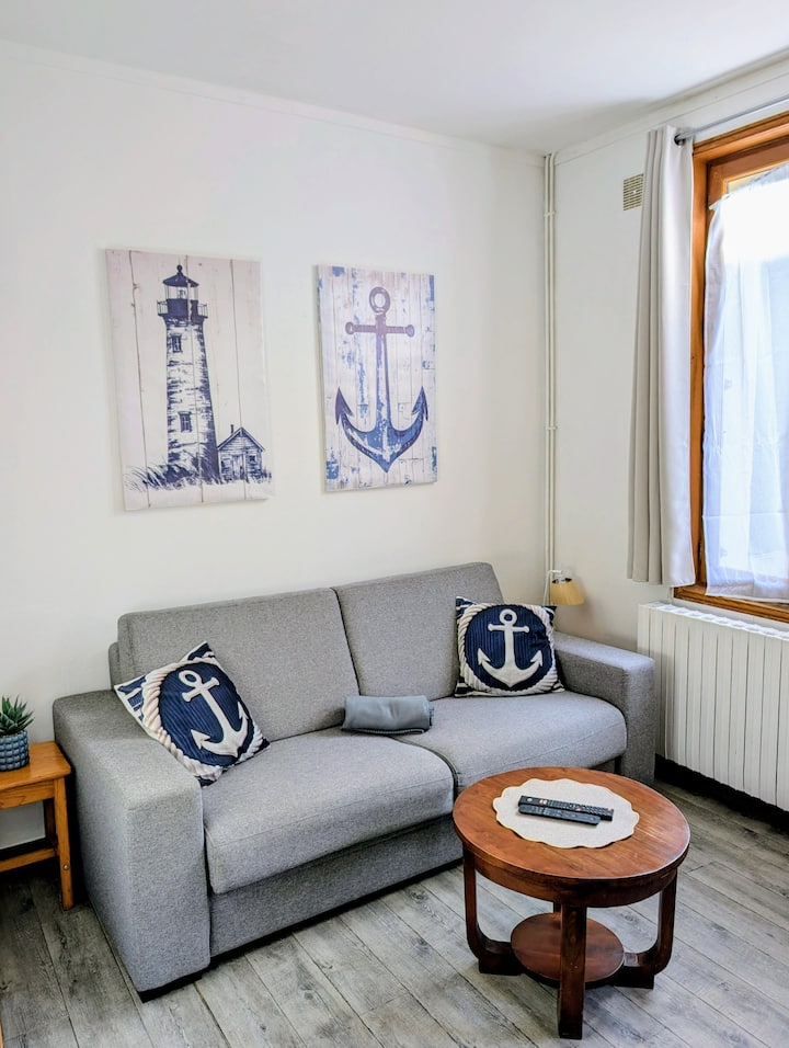 Cabine Du Capitaine- 50 M De La Plage & Falaises - 埃特雷塔