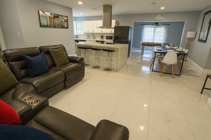 Ideal House For Groups–15 Min From Hard Rock Caffe - Miramar, FL