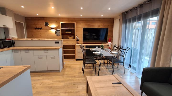 Appart. Spacieux 4 Pers. 44m2+parking+jardin - Bourg-Saint-Maurice