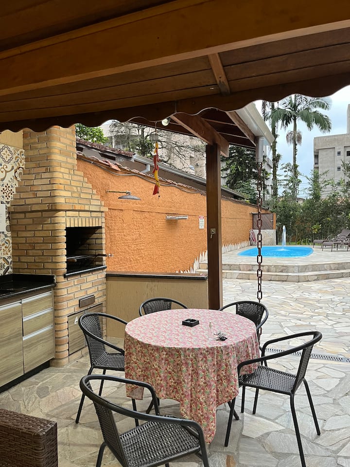 Casa Plana C/ Piscina, Churras, Ar, Wi Fi , Segura - Ubatuba