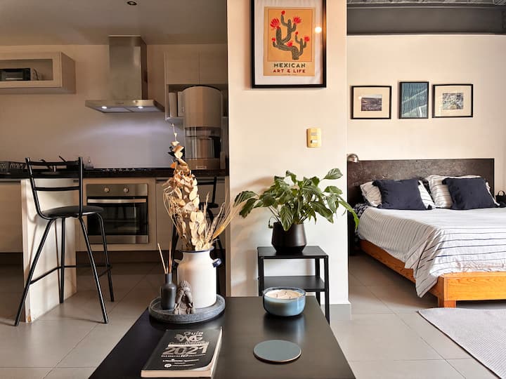 403 Loft En Roma Norte Con Terraza - Mexico City