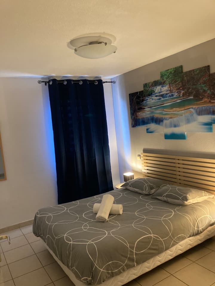 T2 Tout Confort, Climatisé, Piscine Et Parking. - Aucamville