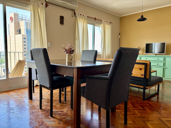 Beautiful Boho Apartment In Mendoza Downtown - 멘도사