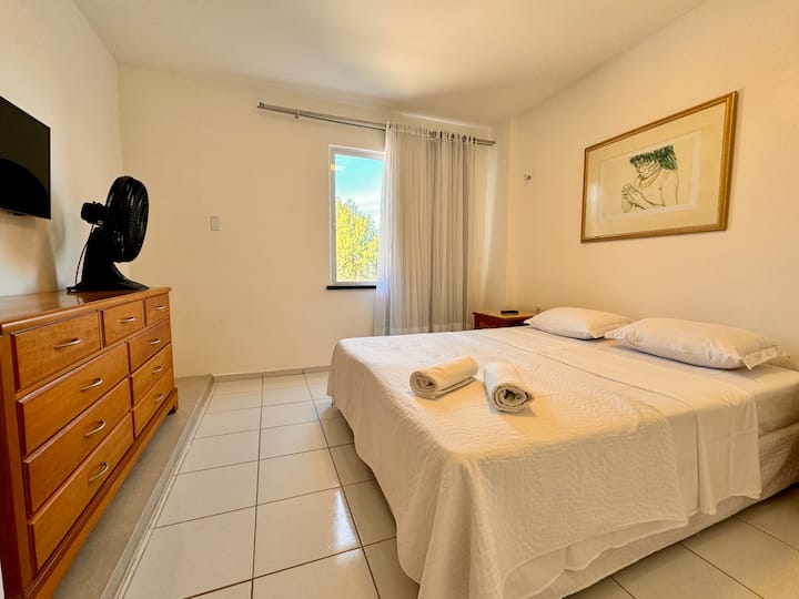 Flat By The Beach: 5 Bedrooms, Wifi, Ac + Parking - Fortaleza