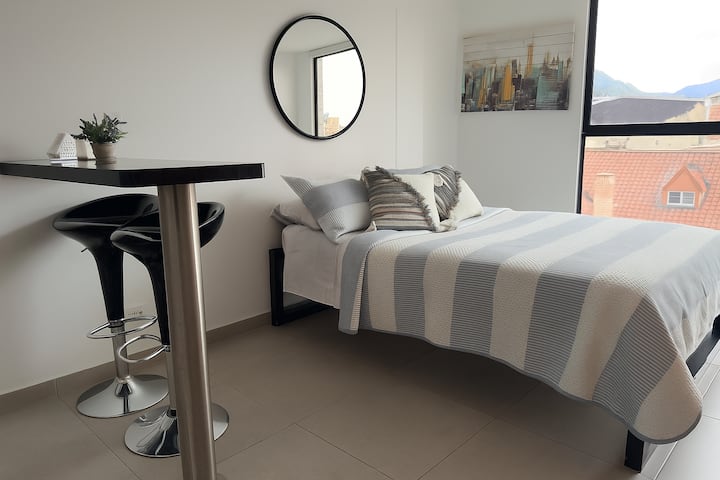 Cálido Y Hermoso Aparta Estudio! 404 - Bogota