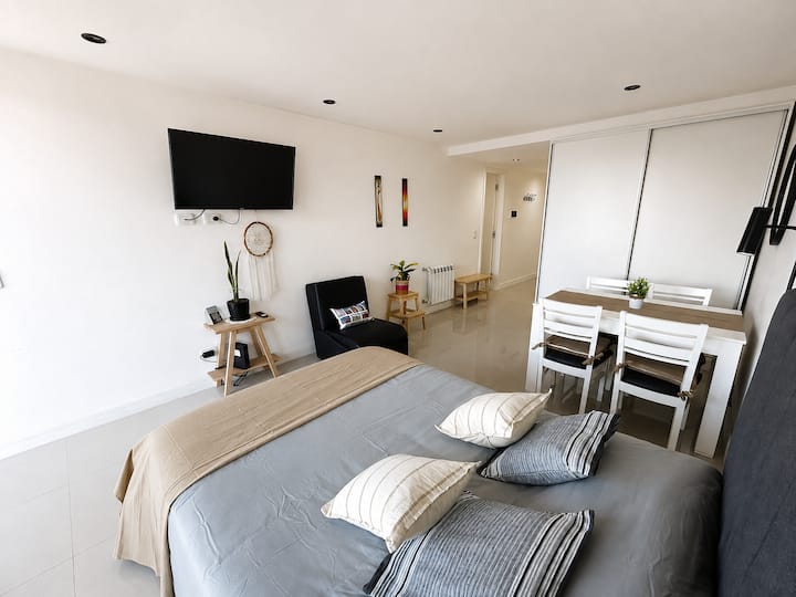 Bright Studio With Balcony And Ideal Location - Mar del Plata