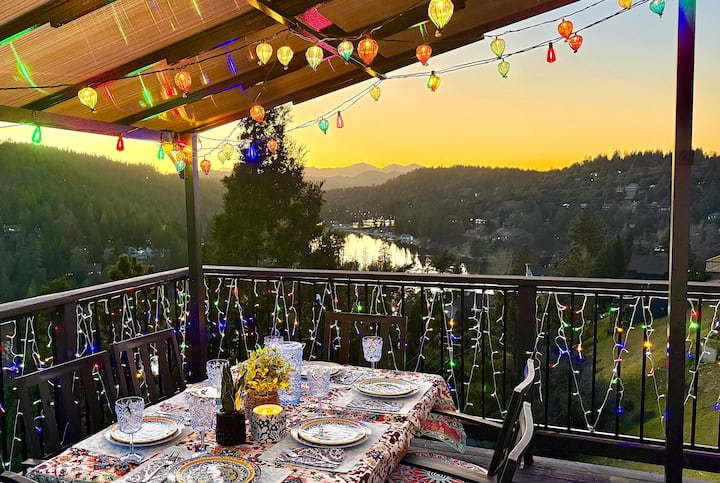 *Moroccan Mountain Magic* W/ Epic Views - Crestline, CA