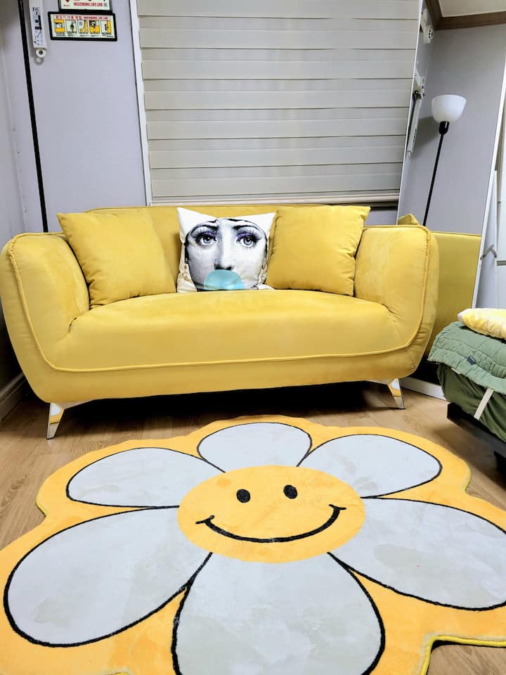 해운대 화목숙소
장박시 청소 
/에어컨2대/주차비제공 - Busan